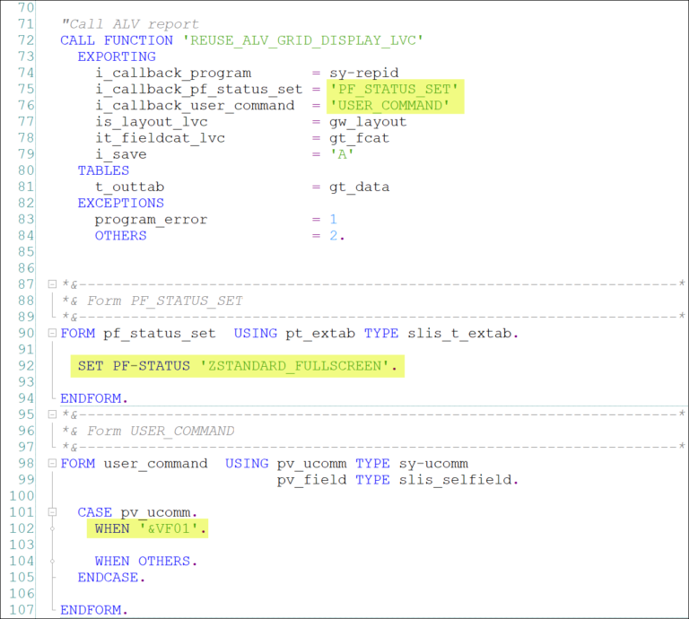 Easiest Way of ALV Toolbar Creating. – ABAPMEMO.COM