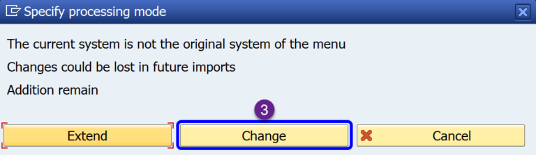 Creating New Customized SAP Menu (Area Menu). – ABAPMEMO.COM