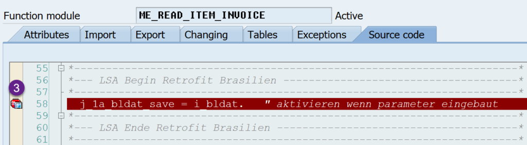 Saving Test Data For Function Module During Debugging Abapmemocom 8315