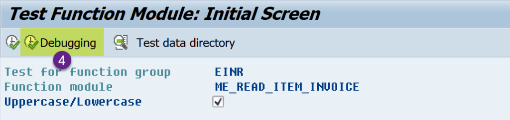 Saving Test Data For Function Module During Debugging Abapmemocom 4739