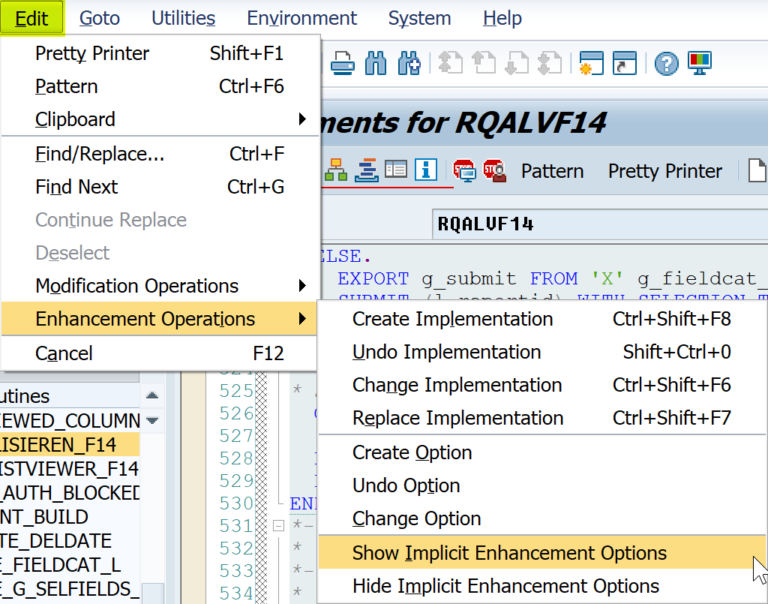 Adding new fields in QA32/QA33 report. – ABAPMEMO.COM