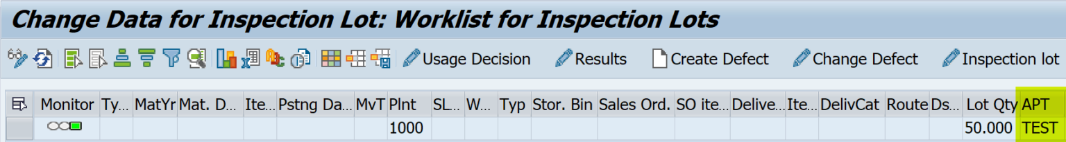 Adding new fields in QA32/QA33 report. – ABAPMEMO.COM