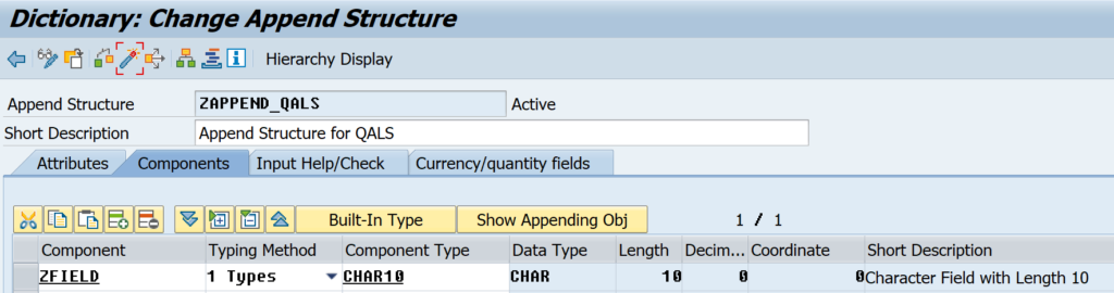 Adding new fields in QA32/QA33 report. – ABAPMEMO.COM