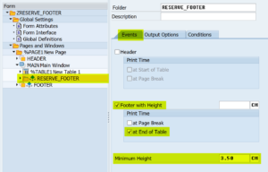 Reserve Smartforms Footer [Just 1 PAGE] – ABAPMEMO.COM