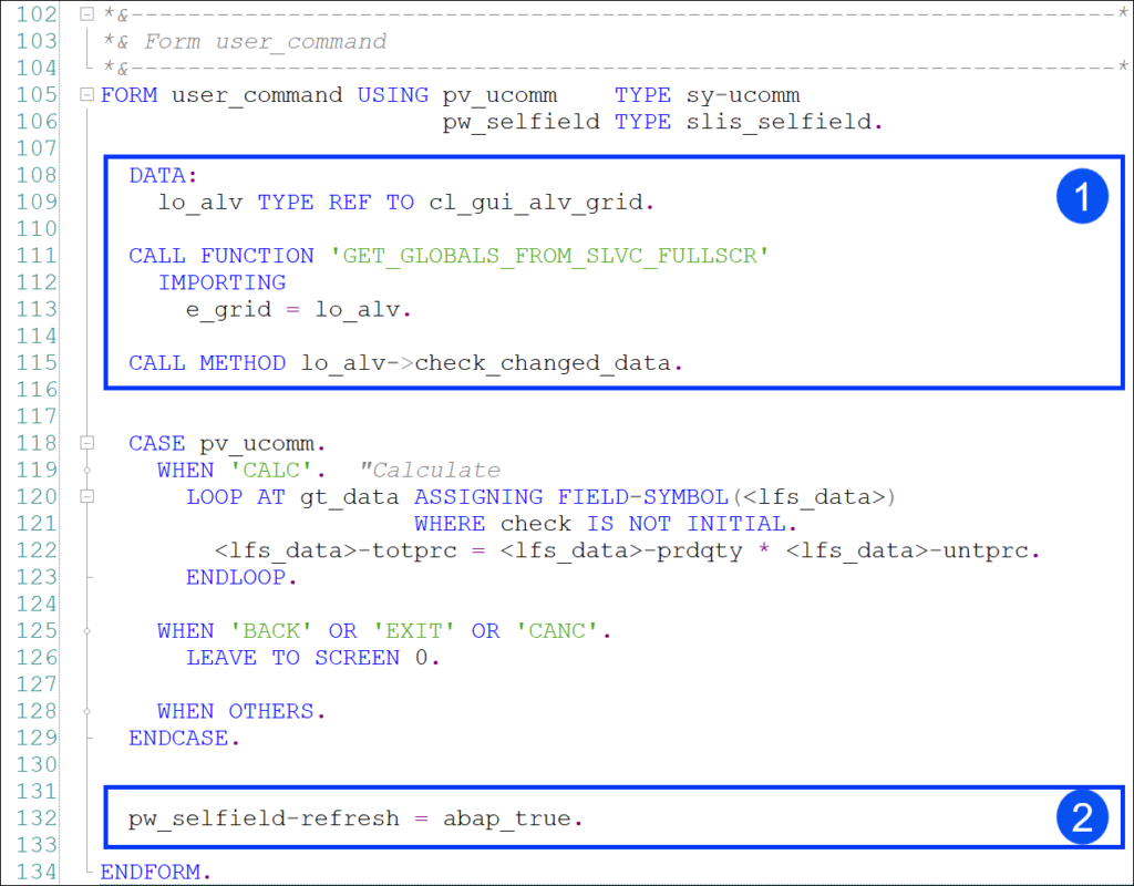 Get and Set Changed Data for Editable ALV – ABAPMEMO.COM